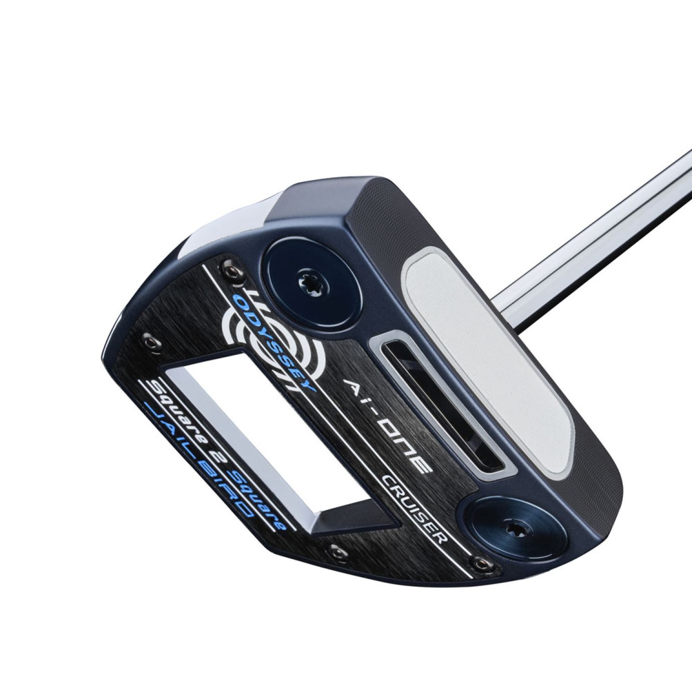 Odyssey Left Handed Ai-ONE Square 2 Square Jailbird Crusier Putter ...