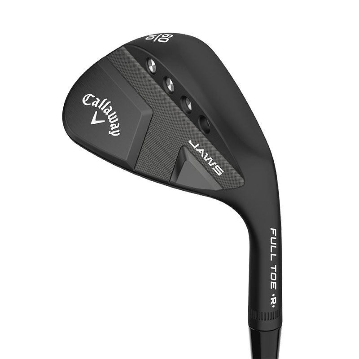 Callaway Left Handed Jaws Full Toe Steel Wedge - Black | Left Handed Golf